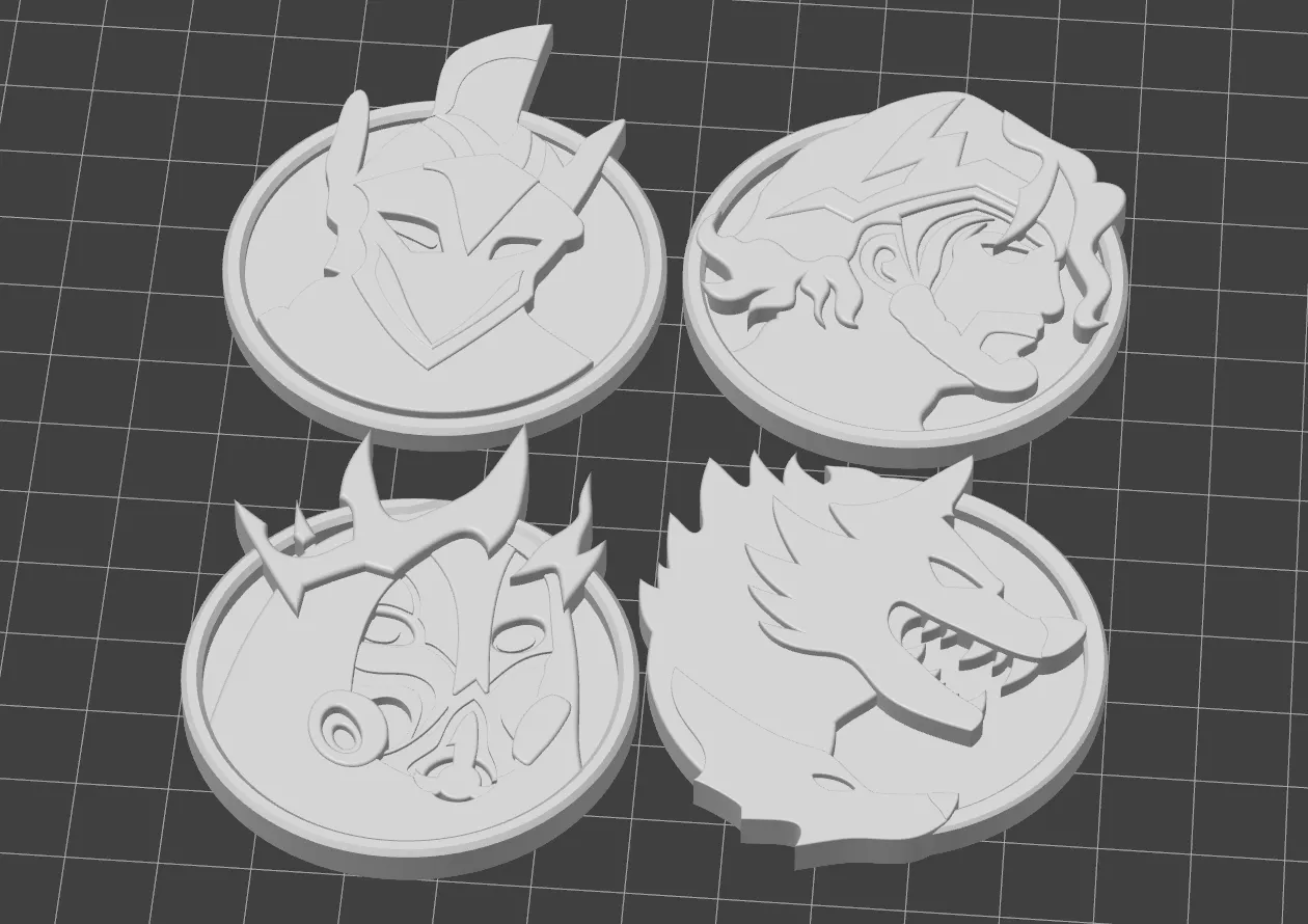 Fortnite Medallions collection by Ts3D | Download free STL model ...