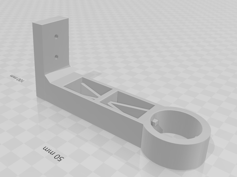 under desk spool mount by Garry | Download free STL model | Printables.com