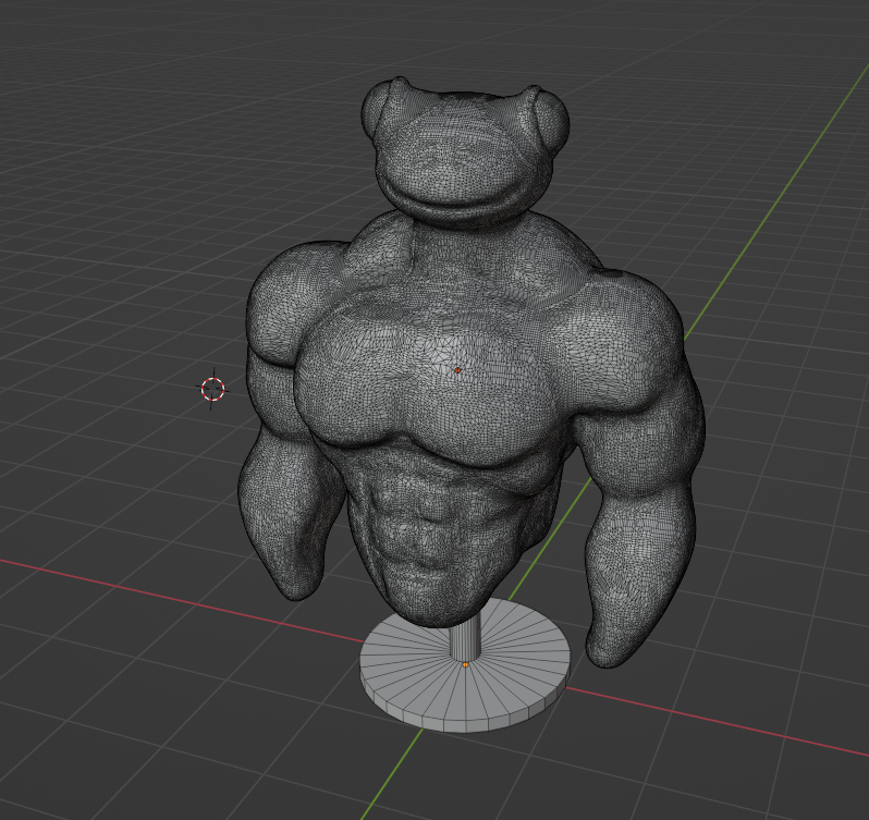 Figura sapo fuerte by Eudald Pijuan Costa | Download free STL model ...