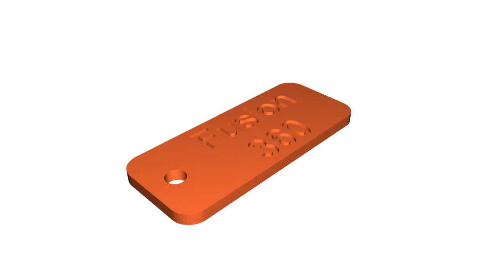 Fusion 360 keychain by FlippantList428 | Download free STL model ...