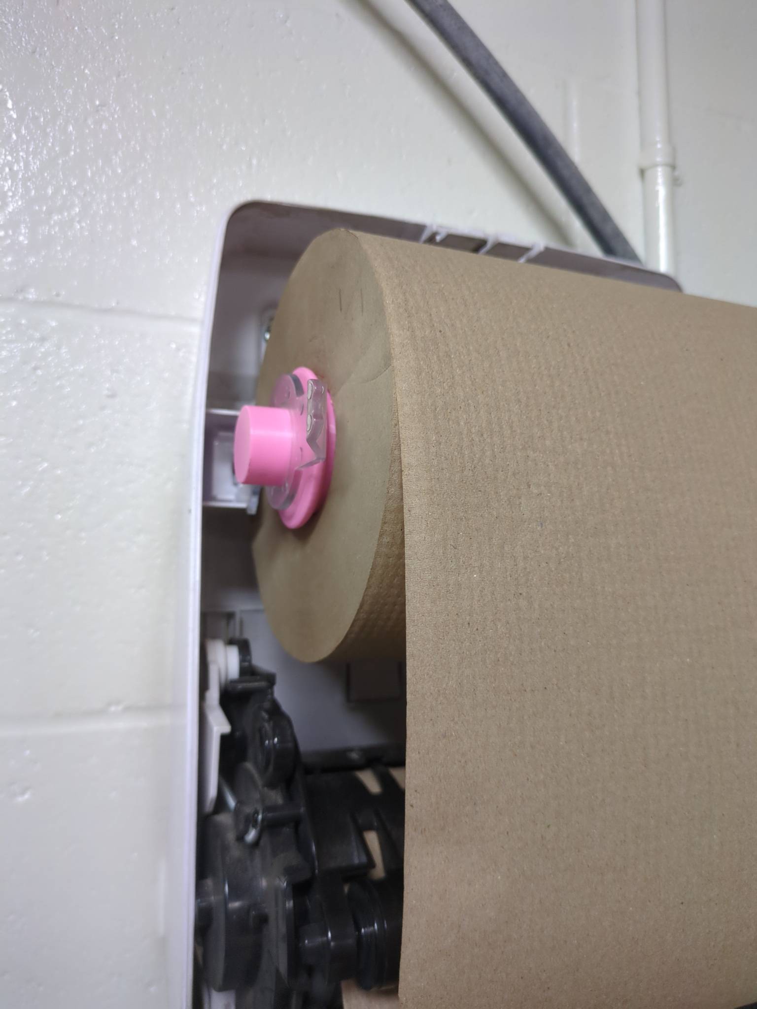 Paper towel adapter for Kruger Titan Bold dispenser + onshape link by ...