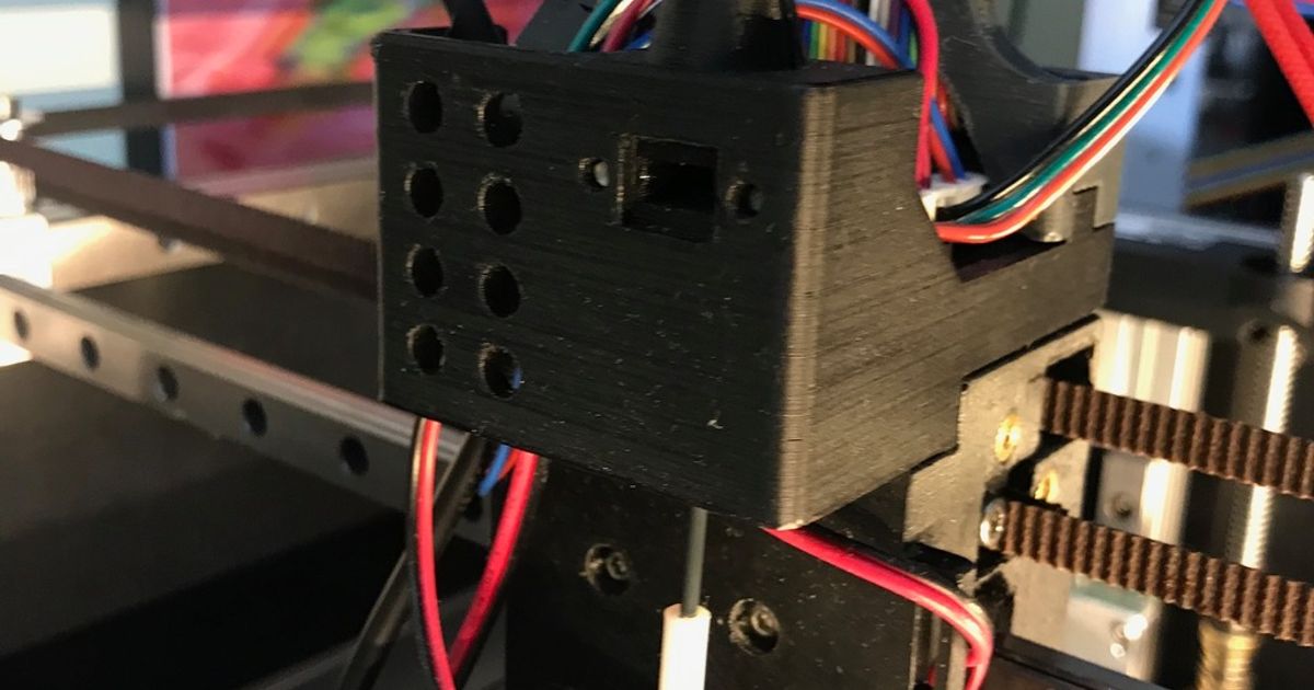 Inline Duet3D IR filament sensor for Railcore II by Empiricus ...