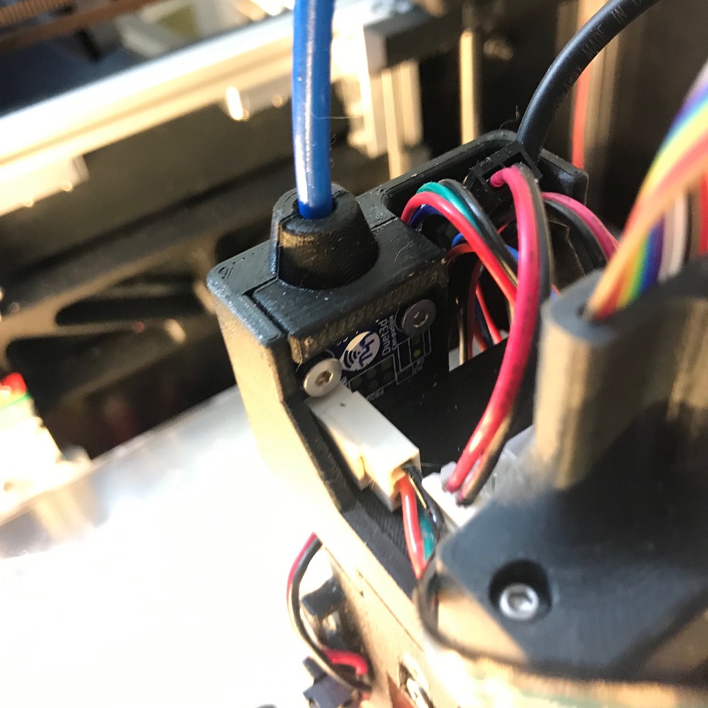 Inline Duet3D IR filament sensor for Railcore II by Empiricus ...