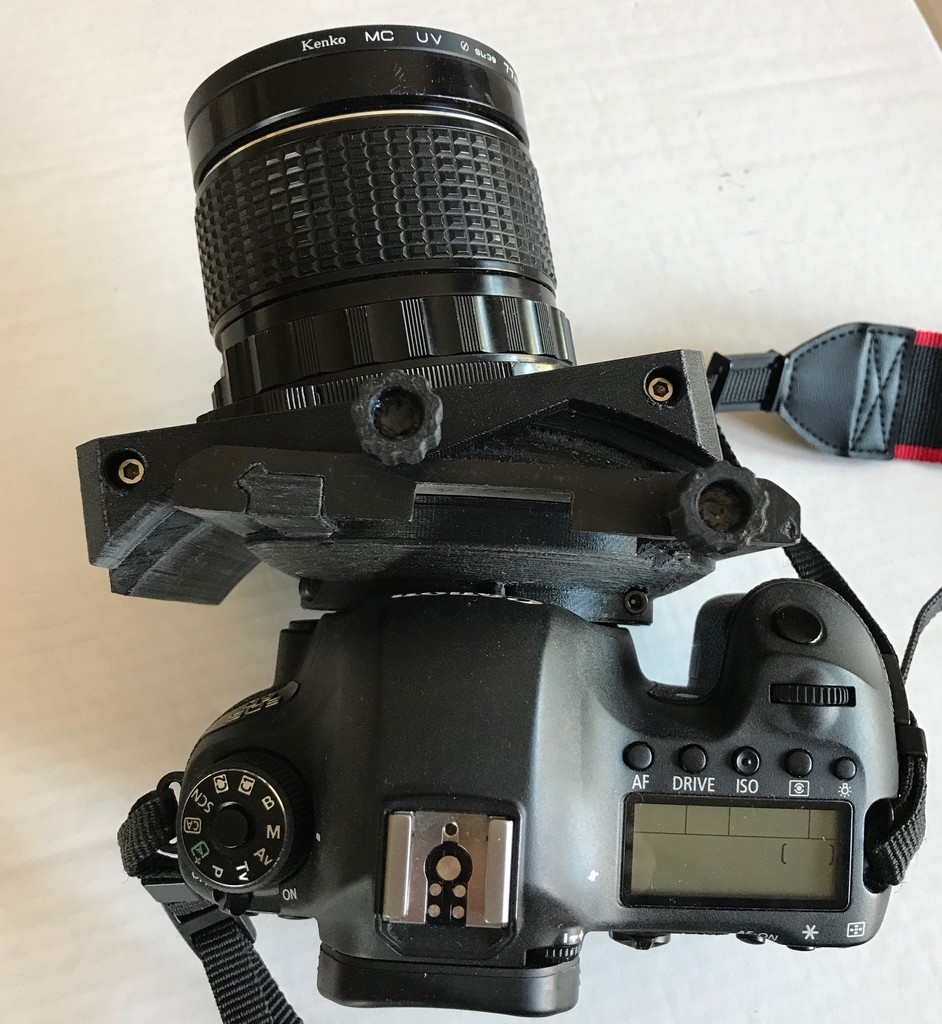 Tilt-Shift Adapter for Pentax 67 to Canon EF by Empiricus | Download ...