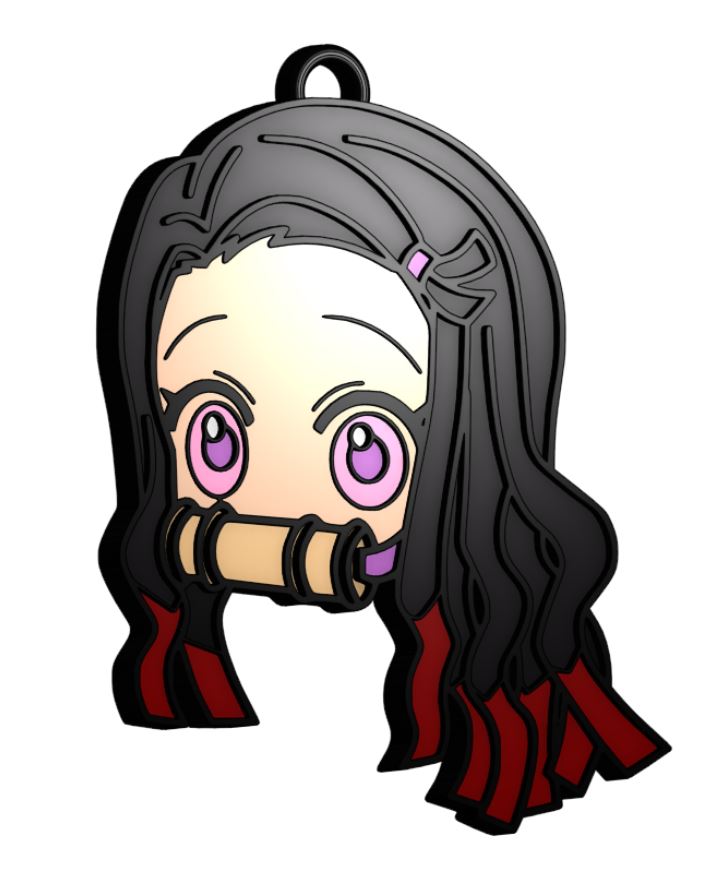 Demon Slayer Keychains por BeautifulLEDs | Descargar modelo STL ...