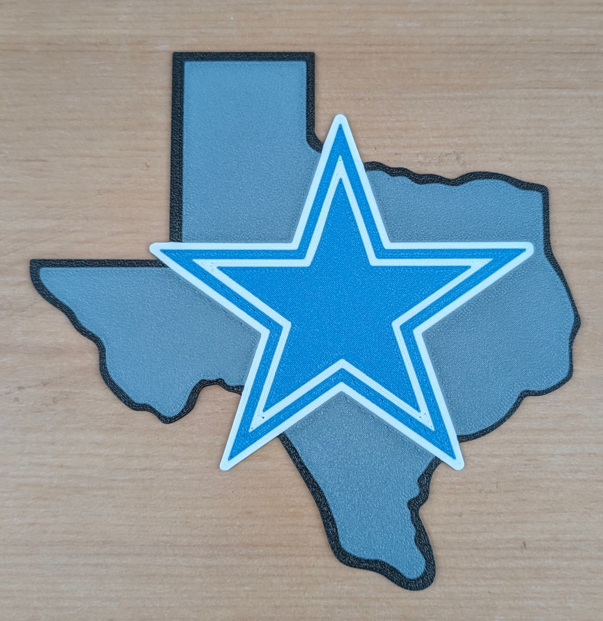 Texas Dallas Cowboys by DMurr5050 | Download free STL model ...