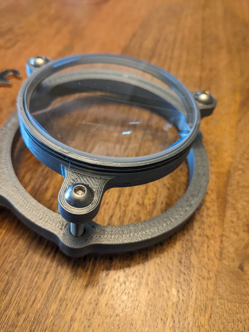 Safe Solar Viewer for Eclipses by raybetter | Download free STL model ...