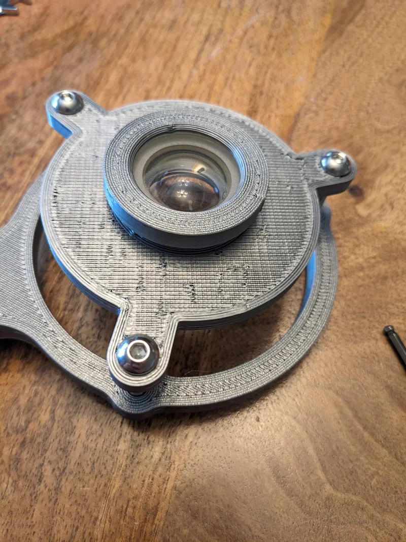 Safe Solar Viewer for Eclipses by raybetter | Download free STL model ...