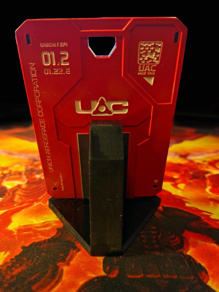 UAC Red Keycard Holder by jcolton | Download free STL model ...