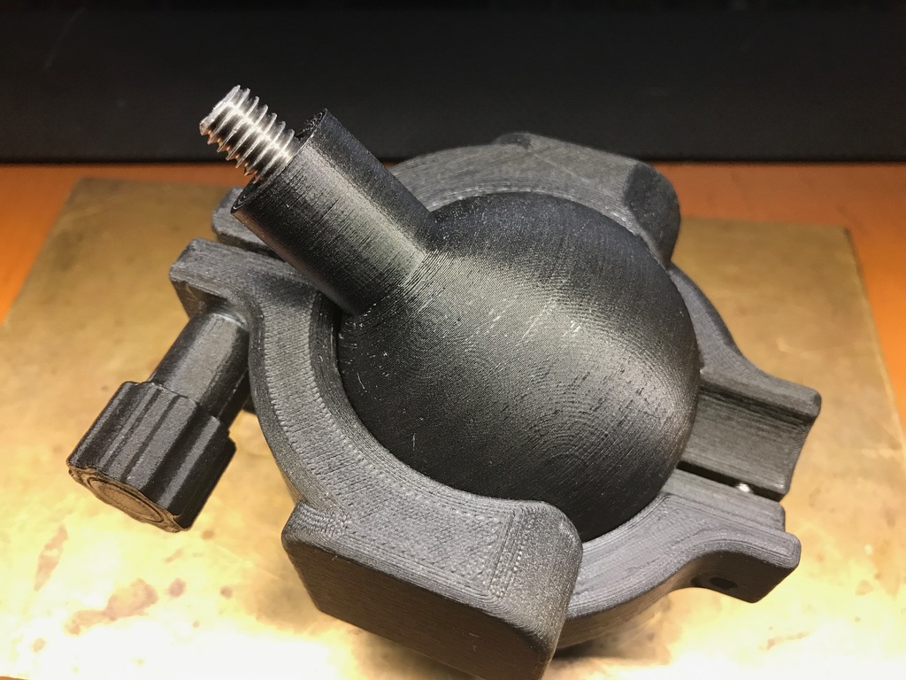 Heavy Duty Tripod Ball Head by Empiricus | Download free STL model ...