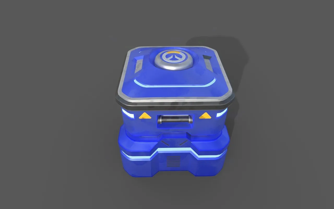 Overwatch Lootbox by Samarth Jain | Download free STL model ...