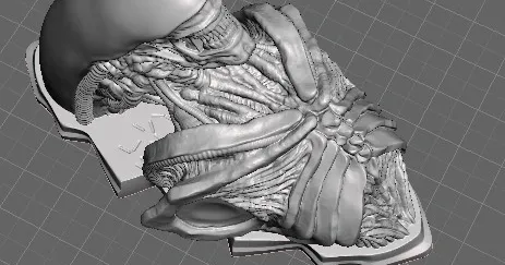 Xenomorph Wall Mount by Eskalibure | Download free STL model ...