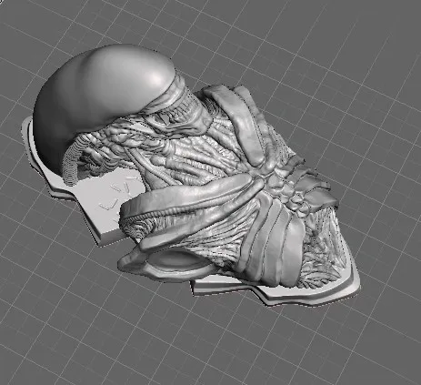 Xenomorph Wall Mount by Eskalibure | Download free STL model ...
