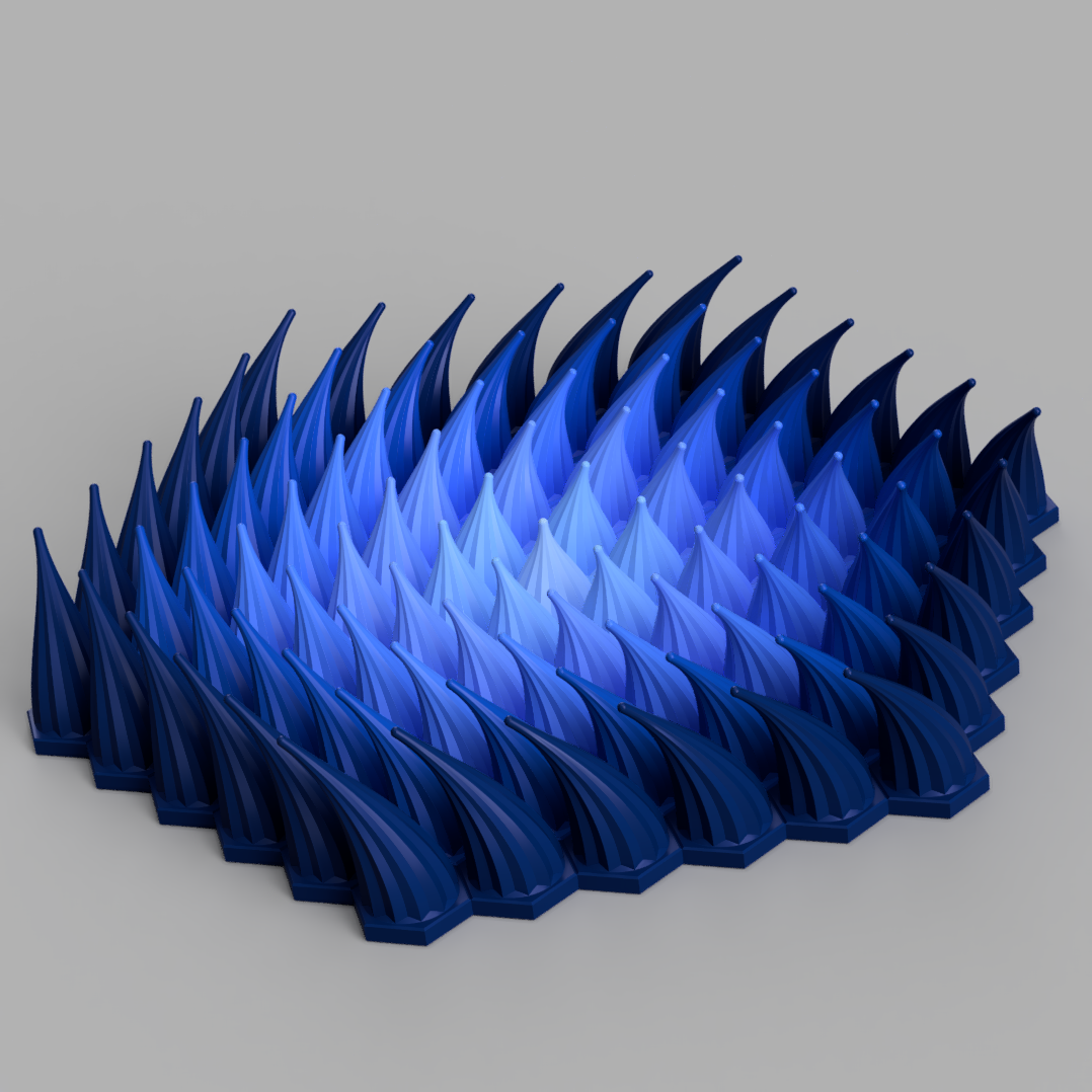 Parametric Vortex Wall Sculpture by Nidesh Chitrakar | Download free ...