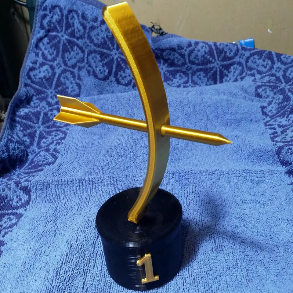 Archery Trophy by ippe | Download free STL model | Printables.com