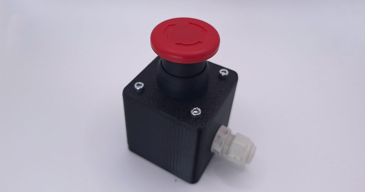 emergency button case by David Holečko | Download free STL model ...