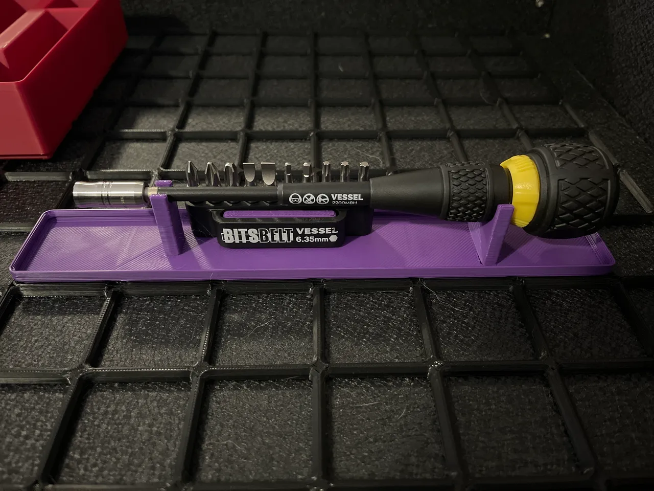 Gridfinity Vessel Ball Grip Ratchet Screw Driver Holder by Daniel Burt ...