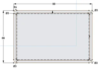 RPi Screen Holder by whathebork | Download free STL model | Printables.com