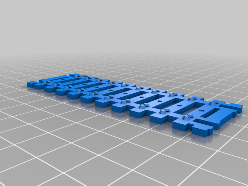 OO gauge ho gauge rail track by Detailrail | Download free STL model ...
