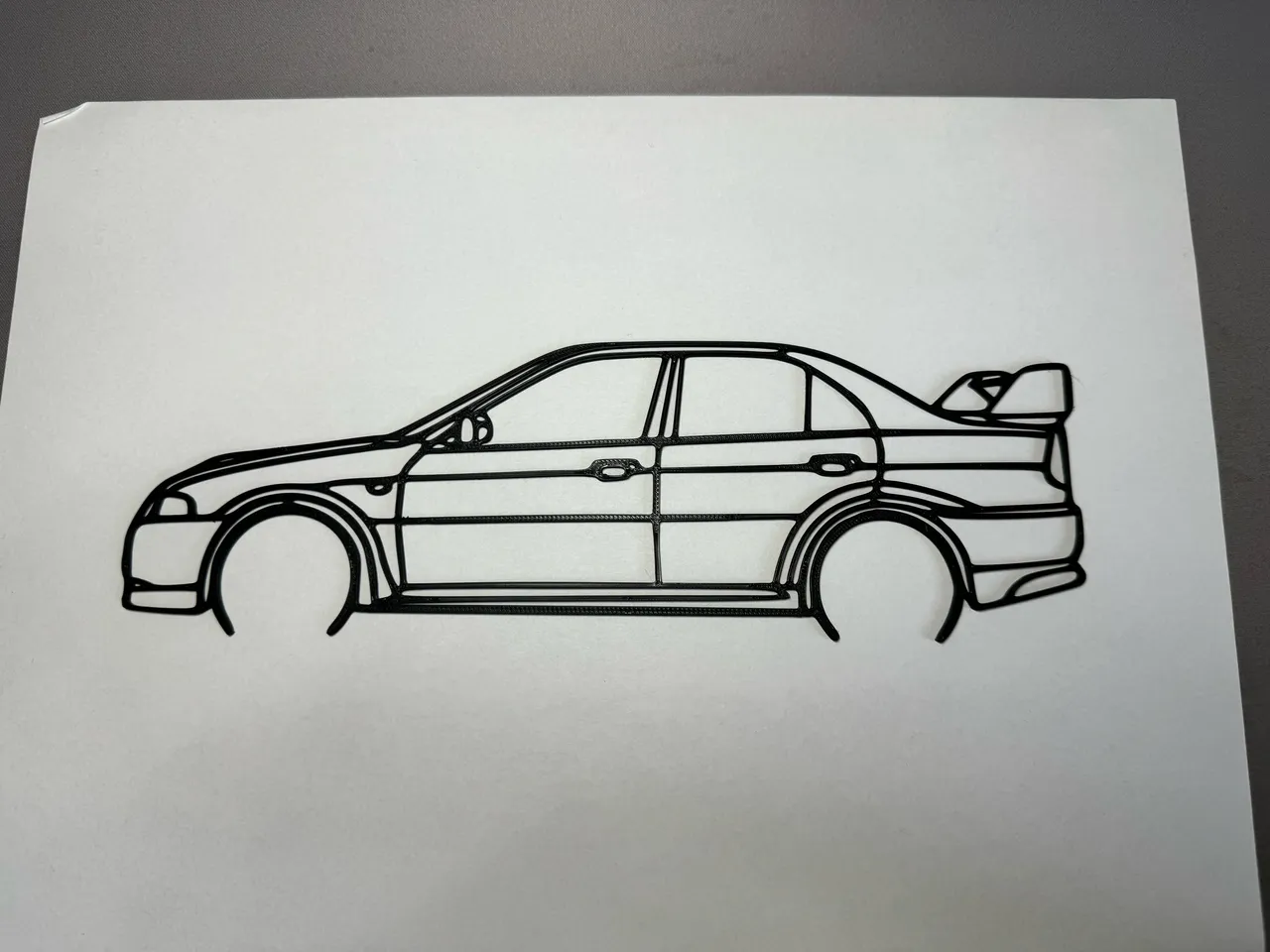 Mitsubishi Lancer EVO 6 by Moriel | Download free STL model ...