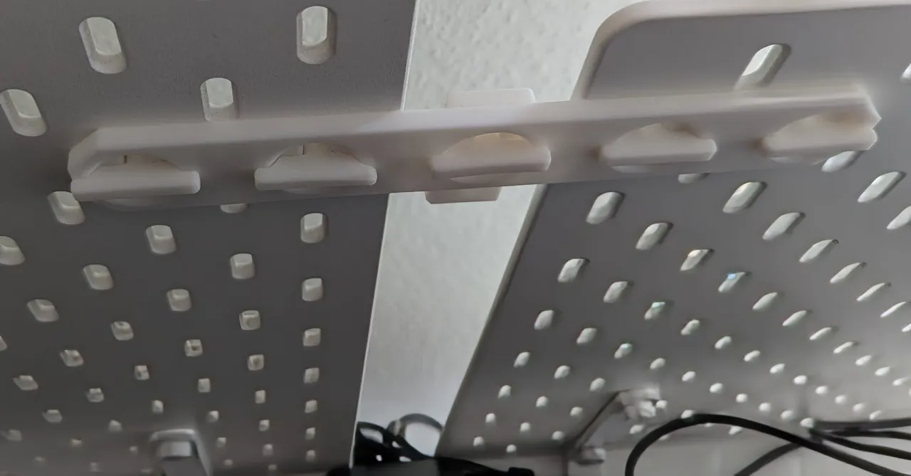 IKEA Skadis Board Connector (T-Clip System) by Mike | Download free STL model | Printables.com