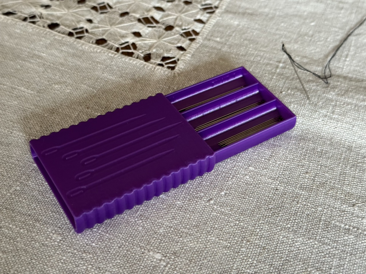 Sliding Sewing Needle Box with Lock and End Stop by Stefan R | Download ...