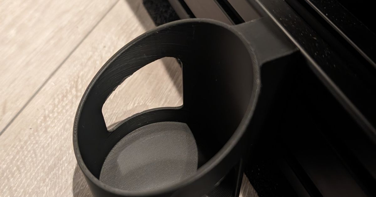 Sim Racing Bottle Holder (for 8040 profile rigs) by RemcoGoy | Download ...