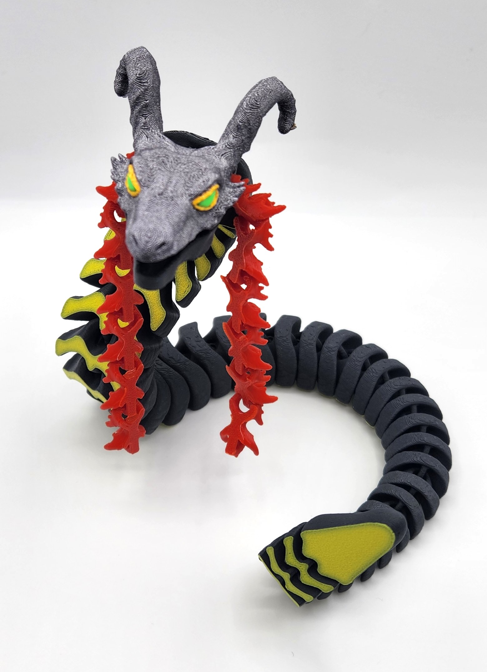 Volvagia Flexi Fidget - SUBTERRANEAN LAVA DRAGON by FilliFuu ...