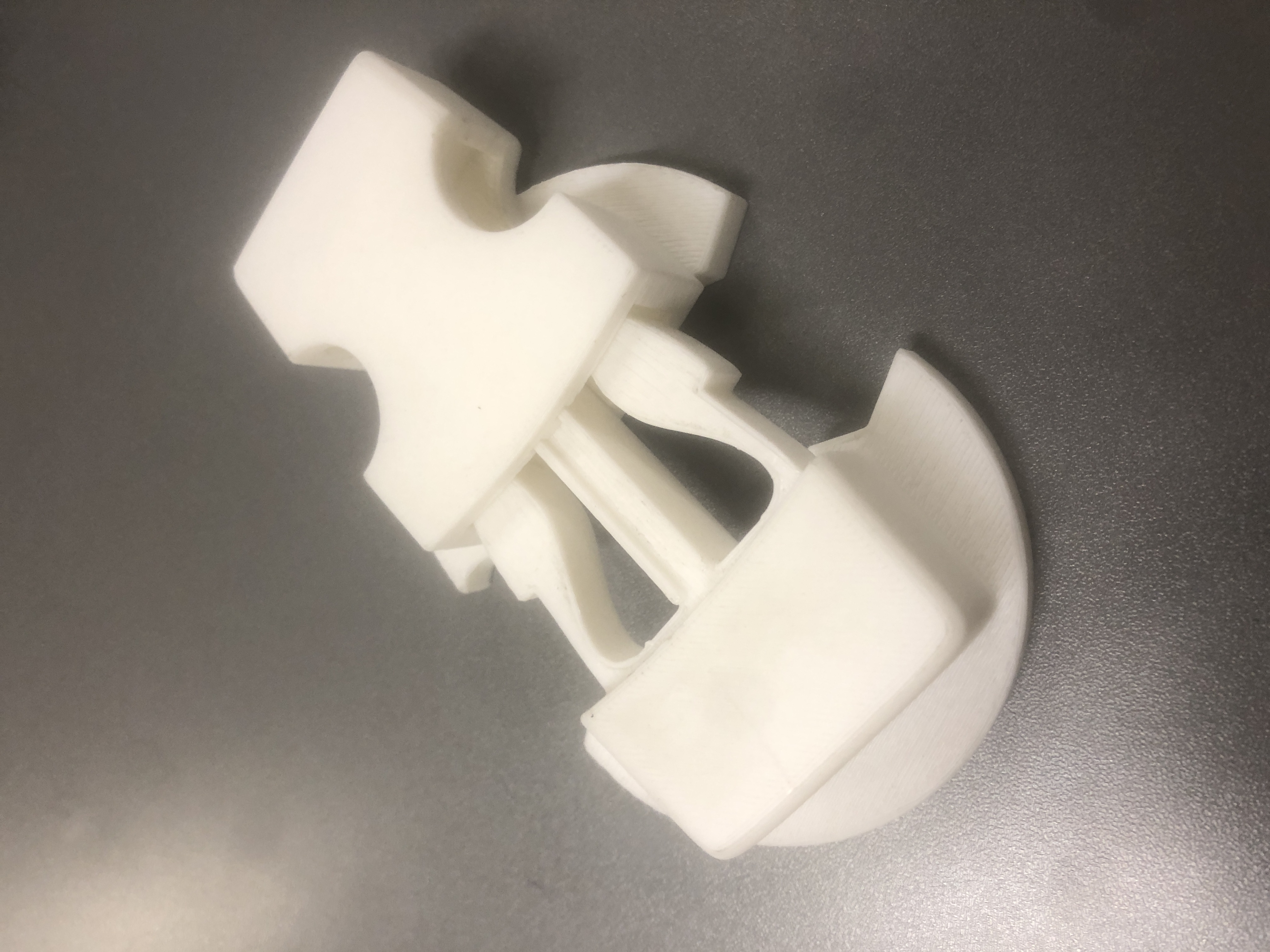 Snap-together "Safety First" Buckle 3D Print by Dennis Rojkovski ...