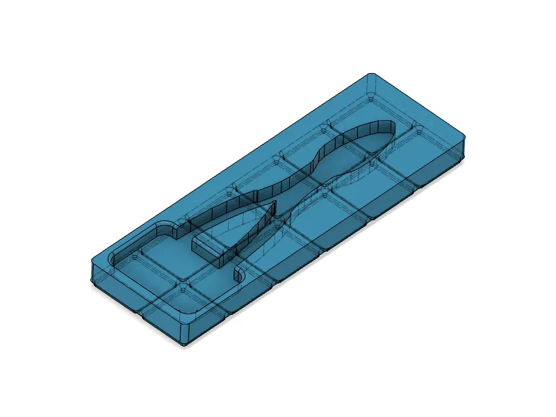 Knipex Slip-joint Pliers (82 01 200) Gridfinity by akak | Download free ...