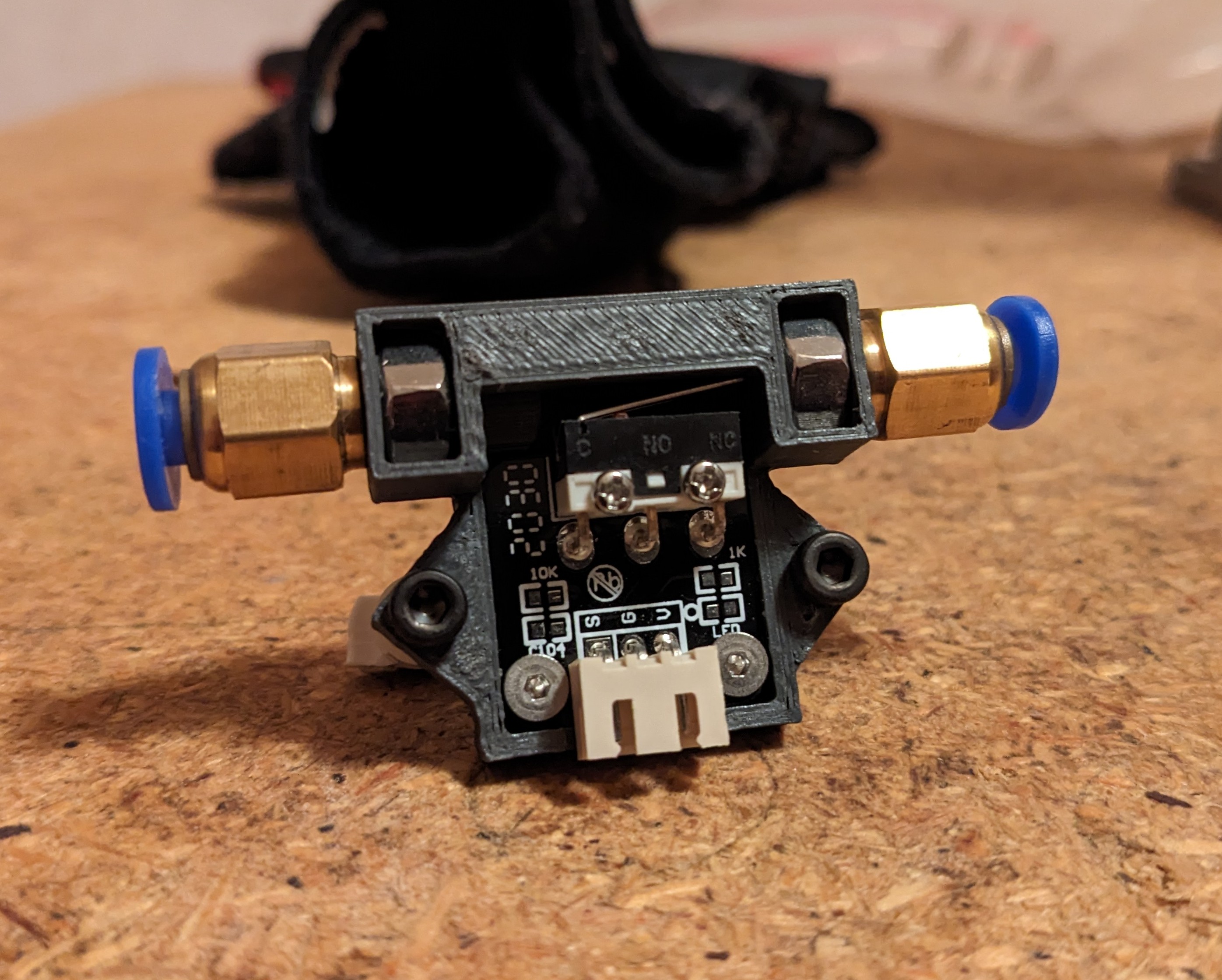 Filament runout sensor case for endstop switch by OcinHonig | Download ...