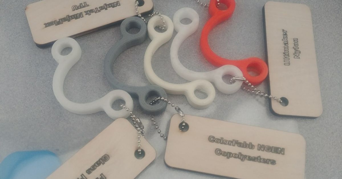 Filament Flexibility Test Part by PrintedSolid | Download free STL ...