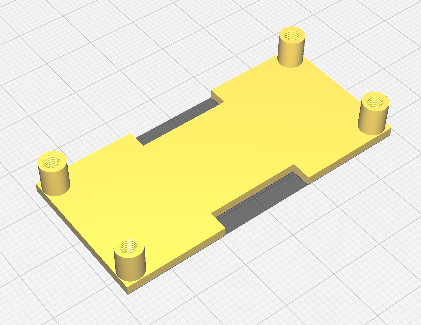 Mounting plate RAK Wireless 19007 by MeshtasticCmoi | Download free STL ...