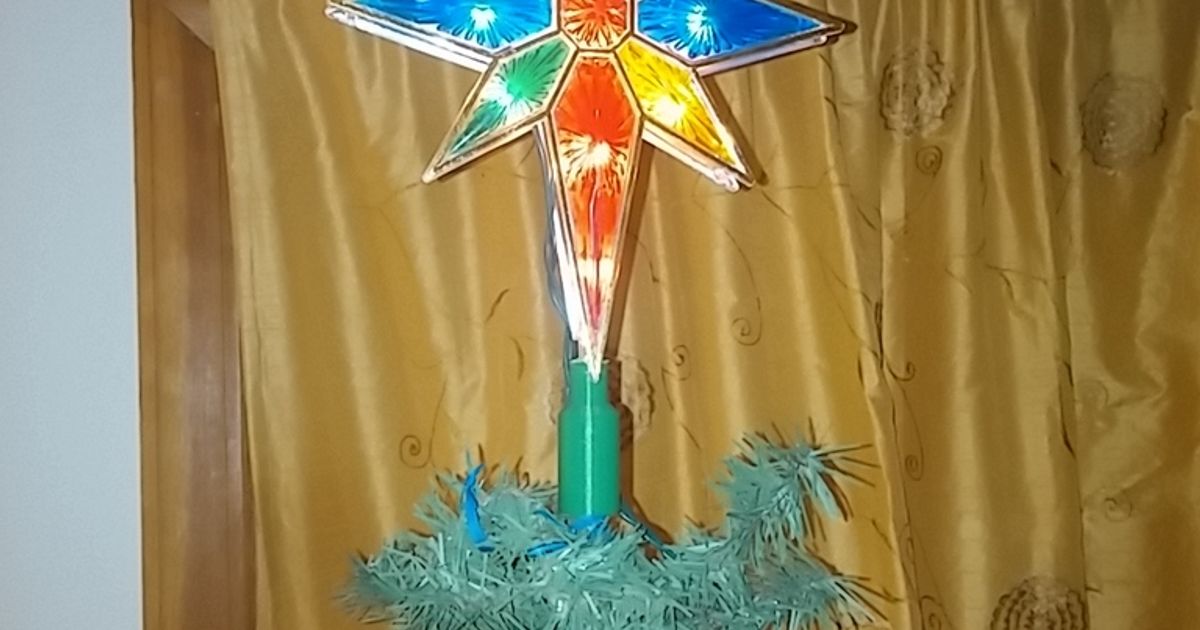Tree Topper Mount by PrintedSolid | Download free STL model ...
