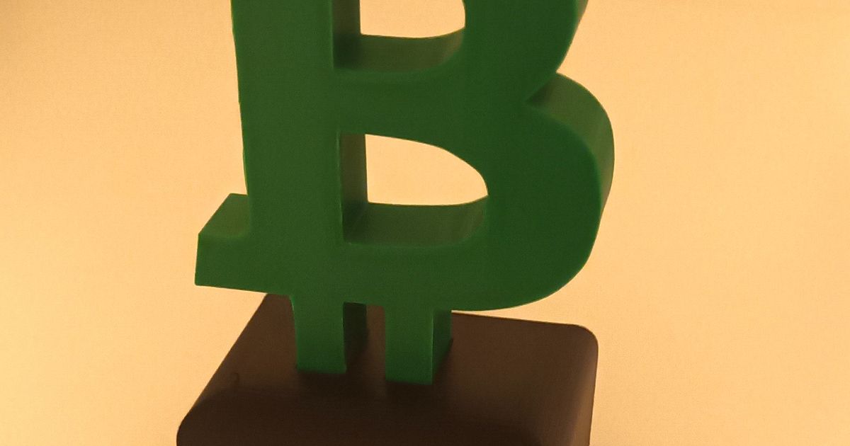 Bitcoin statue by Antoag | Download free STL model | Printables.com