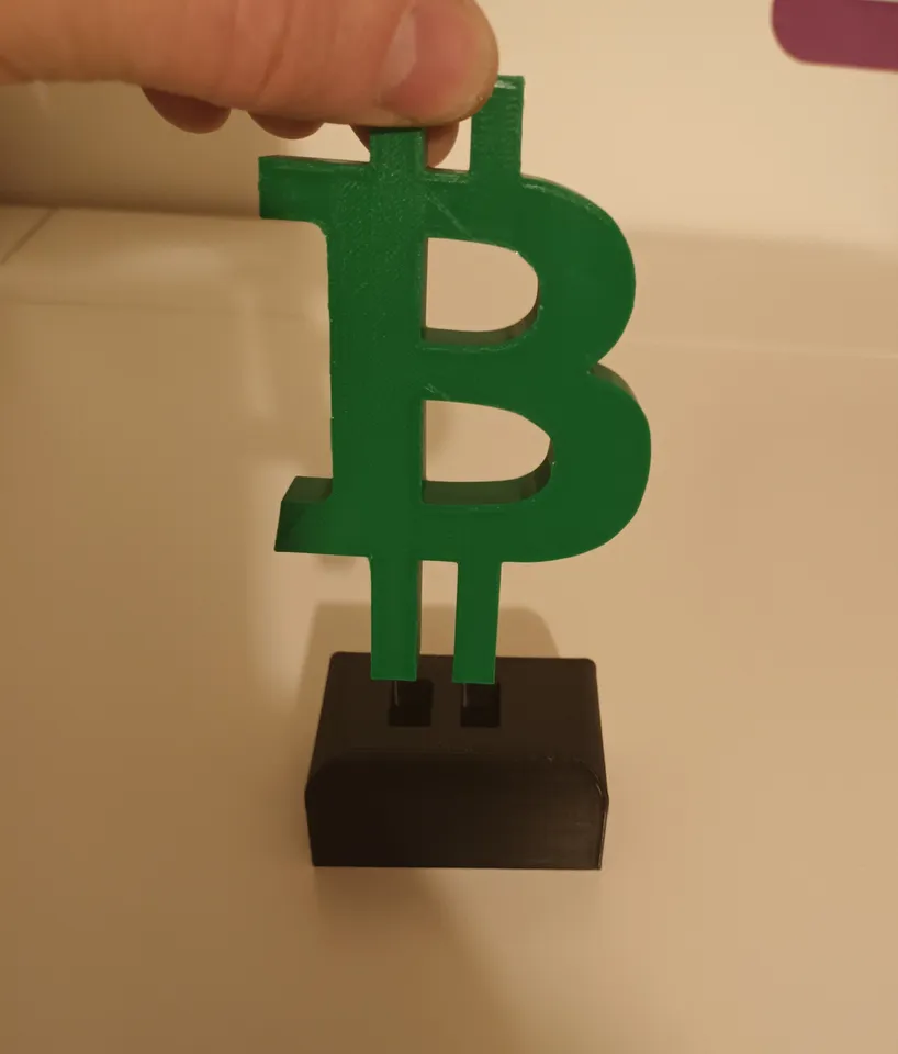 Bitcoin statue by Antoag | Download free STL model | Printables.com