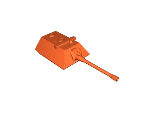 E100 late turret 150 mm gun by Unitaz_38 | Download free STL model ...