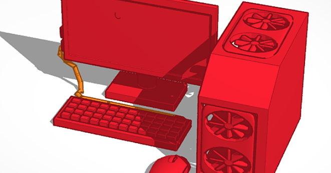 computer by Andreas De jong | Download free STL model | Printables.com