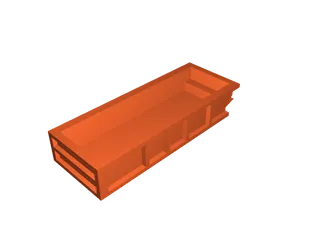 20 yard roll off dumpster by jolansrig | Download free STL model ...