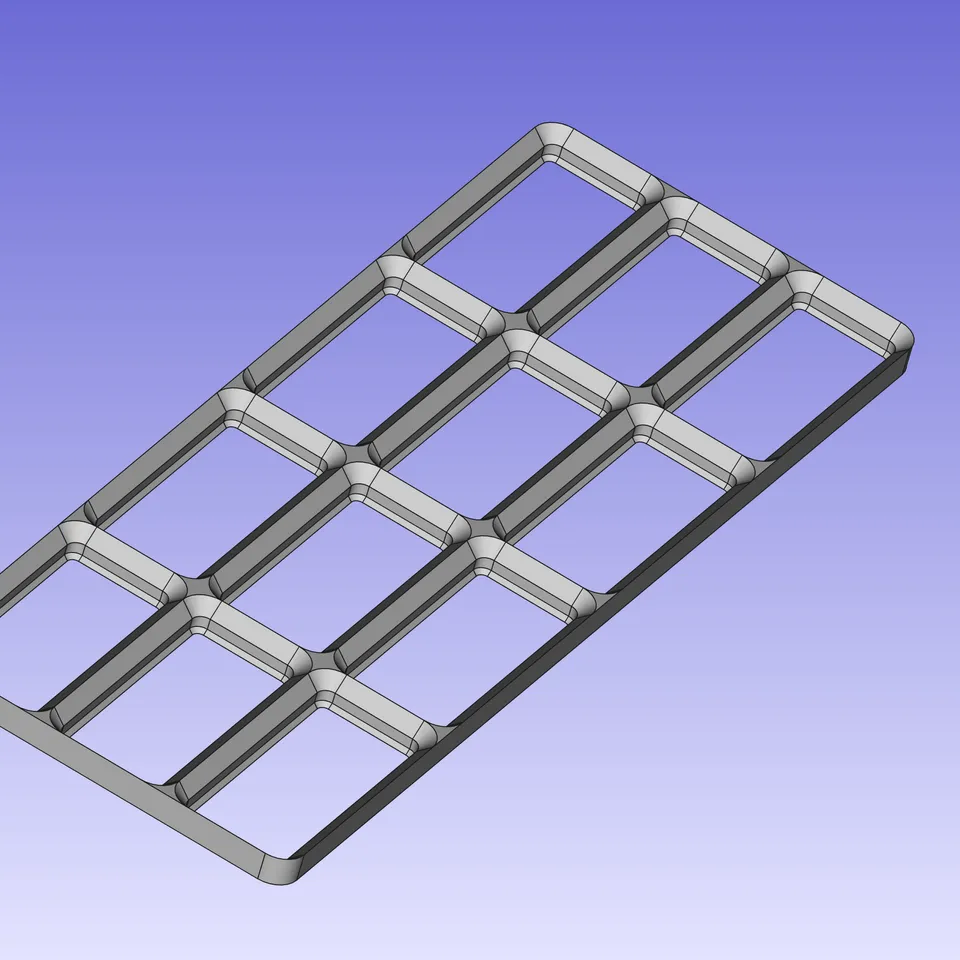 FreeCAD Gridfinity Custom Grid Size Models by Stu142 | Download free ...
