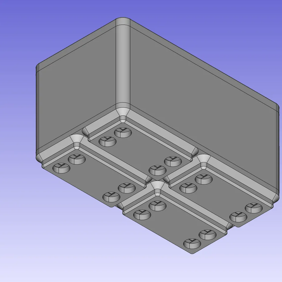 FreeCAD Gridfinity Custom Grid Size Models by Stu142 | Download free ...