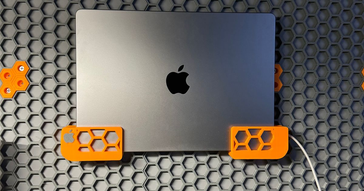 MacBook Pro 14" holder by AlienMorf | Download free STL model ...