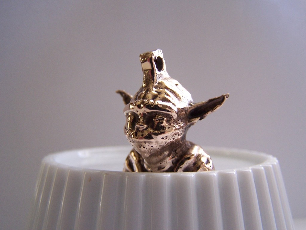 Yet Another Yoda - Keychain/Charm for Casting by PrintedSolid ...