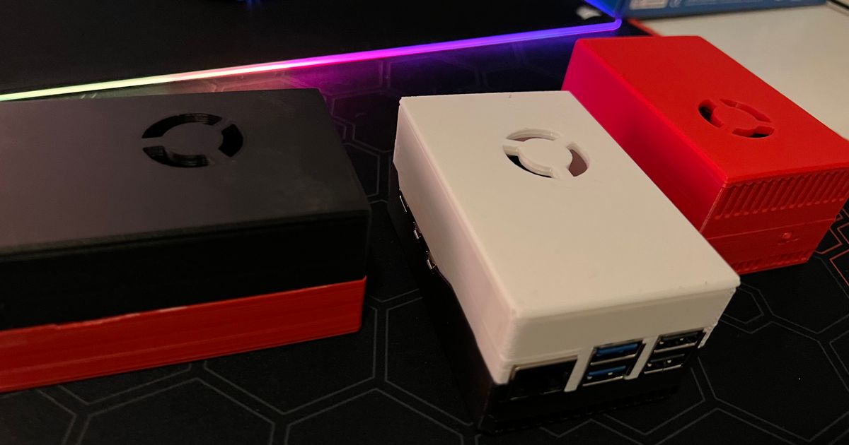 Raspberry Pi 5 Case for Pimoroni NVMe Top Remix by donserdal | Download ...