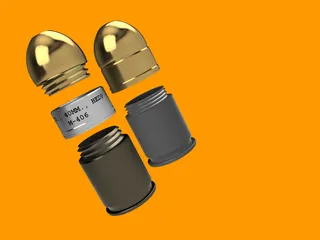40MM GRENADE - M406 by ginoadriano | Download free STL model ...