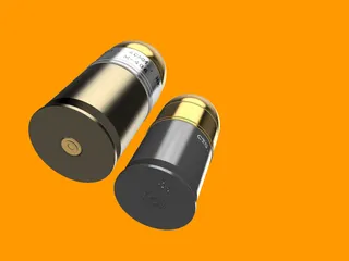 40MM GRENADE - M406 by ginoadriano | Download free STL model ...
