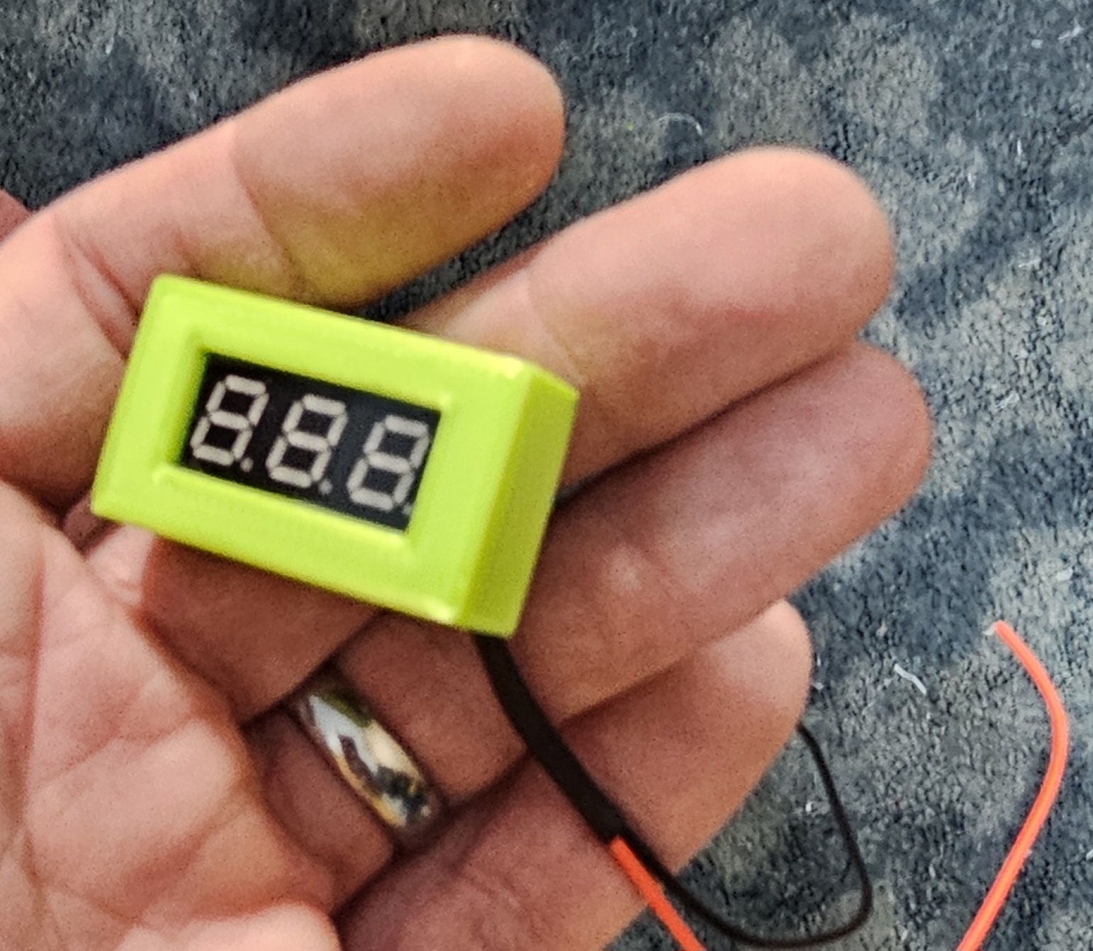 Mini 2 Wire Volt Meter By Mike Download Free Stl Model