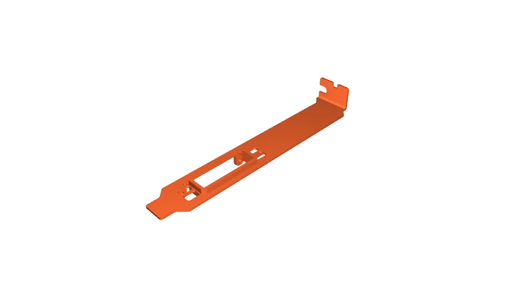 Full-height PCI Bracket by netWorms | Download free STL model ...