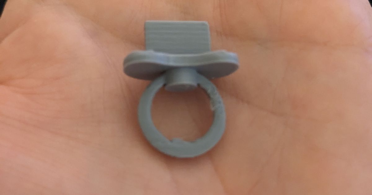 pacifier USB plug by garysgeekery | Download free STL model ...