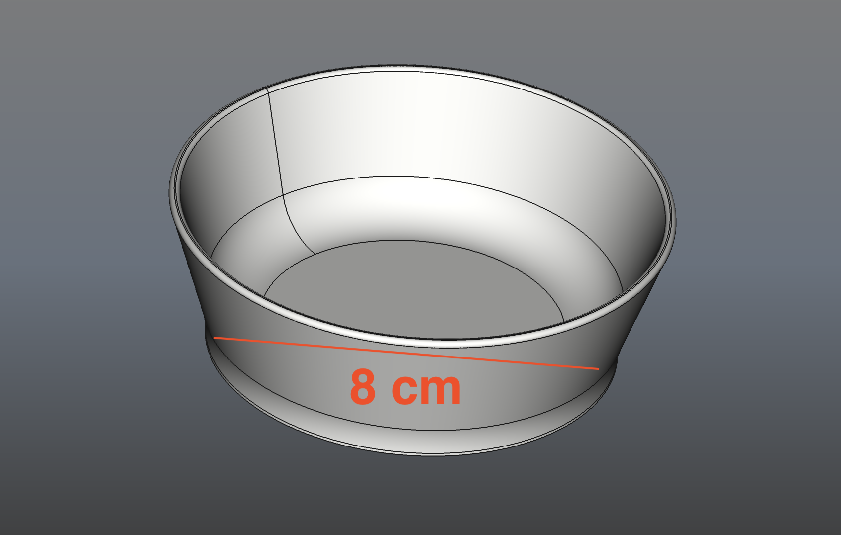 Simple small bowl by Julius | Download free STL model | Printables.com